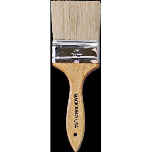 mack brush flat lettering brush soft stroke brown series-1992 full set