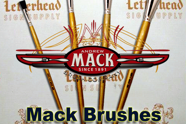 Series 4031 Fitch Lettering Brushes