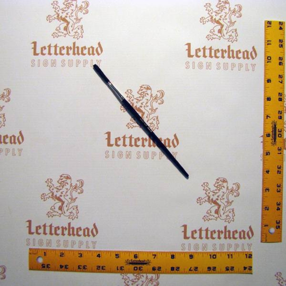 Flat Lettering Brushes "Jet Stroke" series-1962 size 1/8" - Letterhead ...