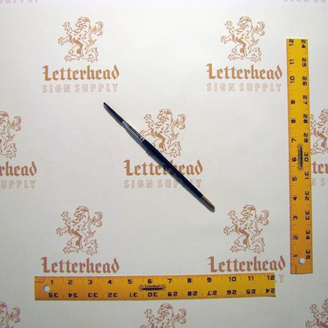 Flat Lettering Brush "Soft Stroke" Brown series-1992 size 1/4 ...