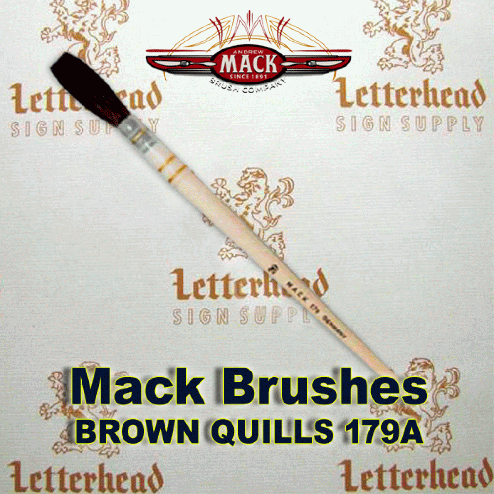 Lettering Quill Brown Squirrel Size 20 Series 179a