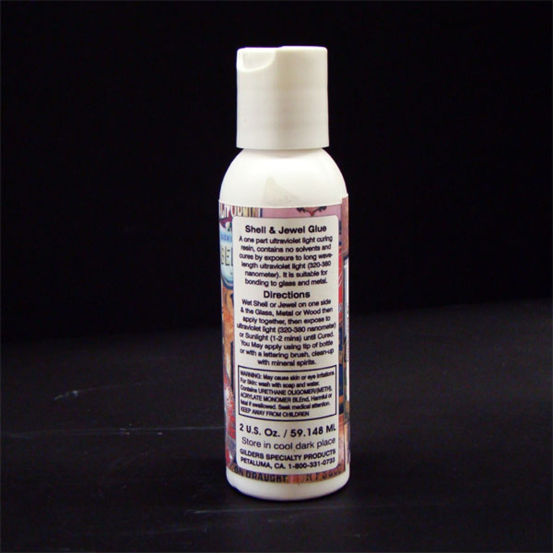 Shell and Jewel Glass Inlay Glue