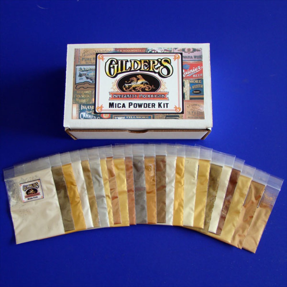 Gilders Mica Powder Sampler Kit